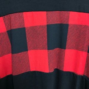 Tops | Buffalo Plaid Block Top | Poshmark